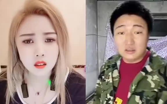 琪儿和车轱辘视频直播。这两个人太搞笑了。琪儿也太那个了。