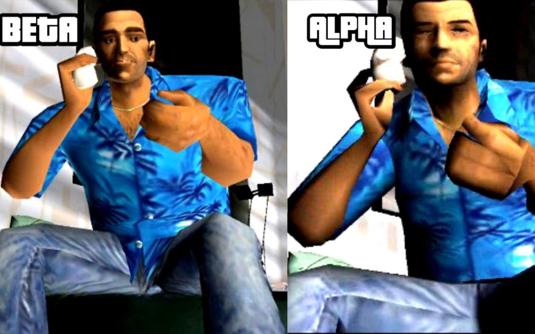 [转载]GTAVC Beta版的和Alpha版对比_侠盗猎车手