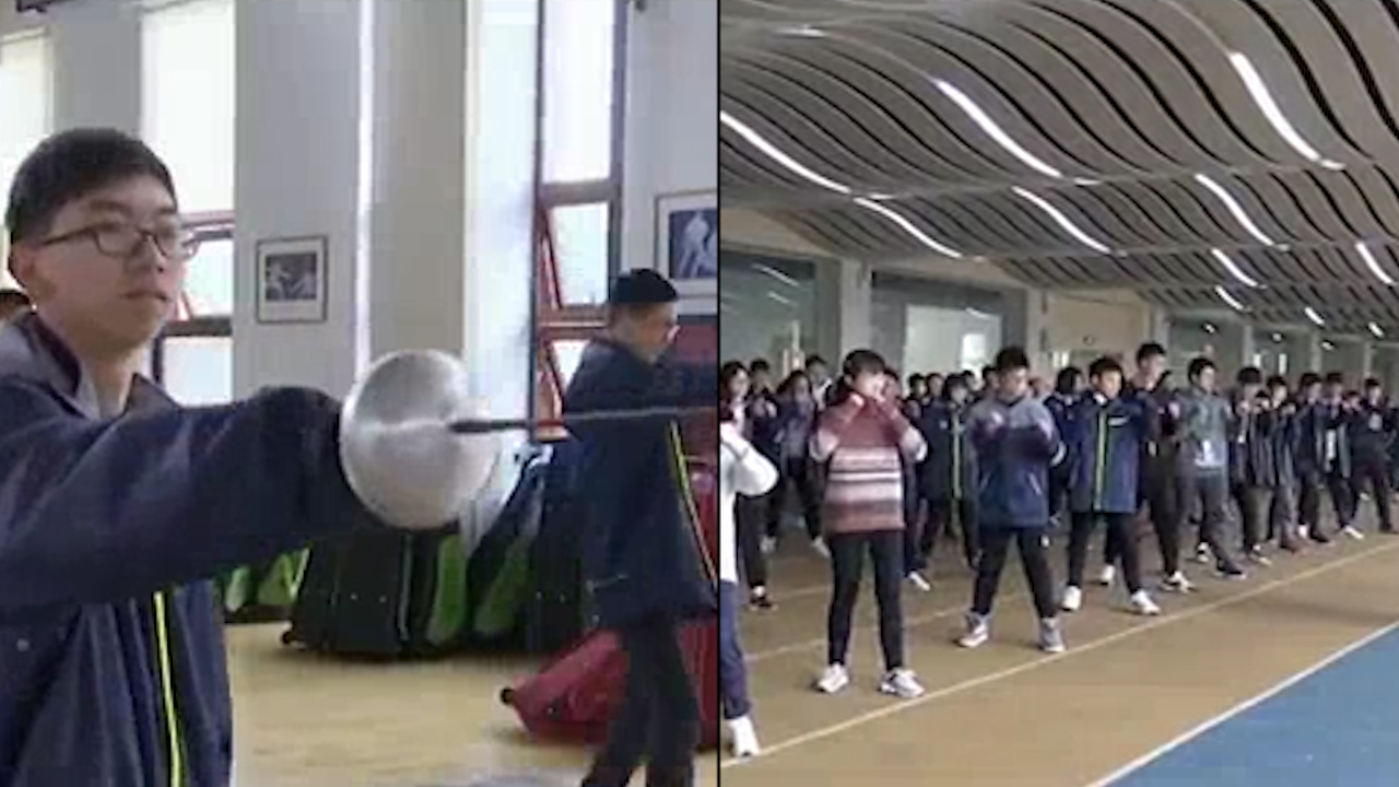无锡一高中为增强学生体质,16项运动供选择:保证每天一节体育课