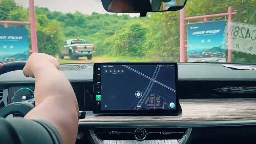 山海炮Hi4-T道路体验开启山海无界带电去野首款越野混动皮卡山海炮Hi4