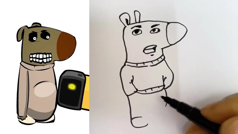 手绘 你来投稿我来画 原来画画这么好玩 简笔画教程