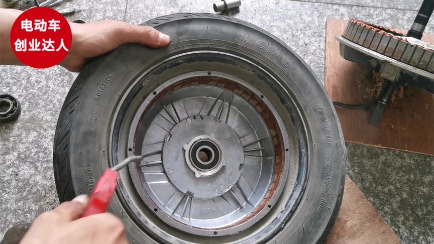 如何简单快速安装电机轴承?师傅全程示范讲解,一看就会