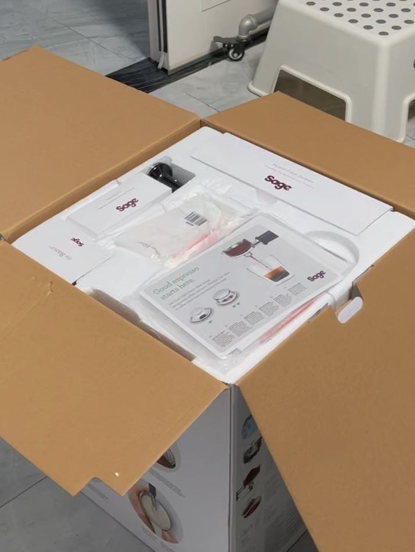 铂富878,半自动咖啡机,不专业的开箱视频