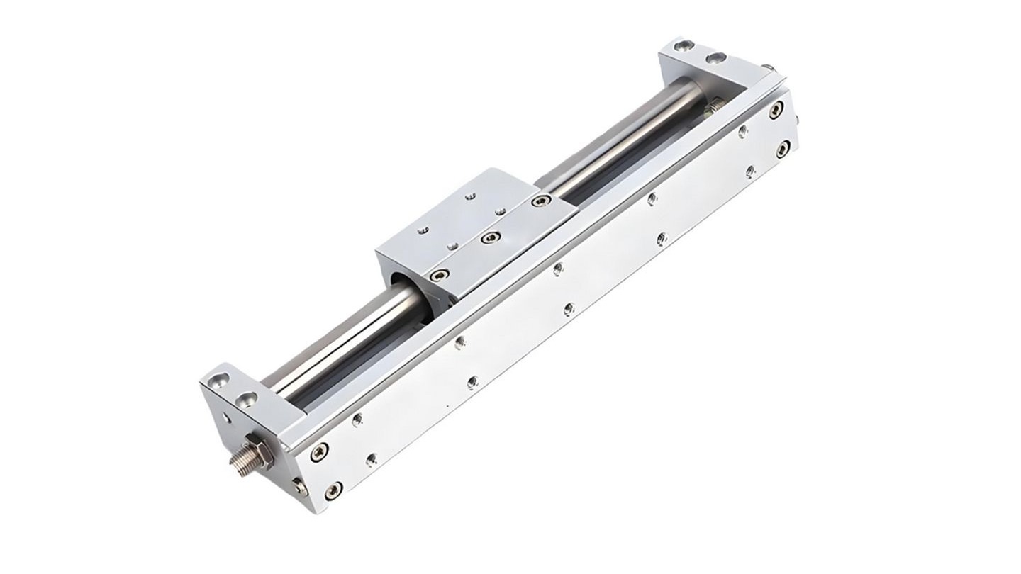 4分钟讲清楚无杆气缸的工作原理