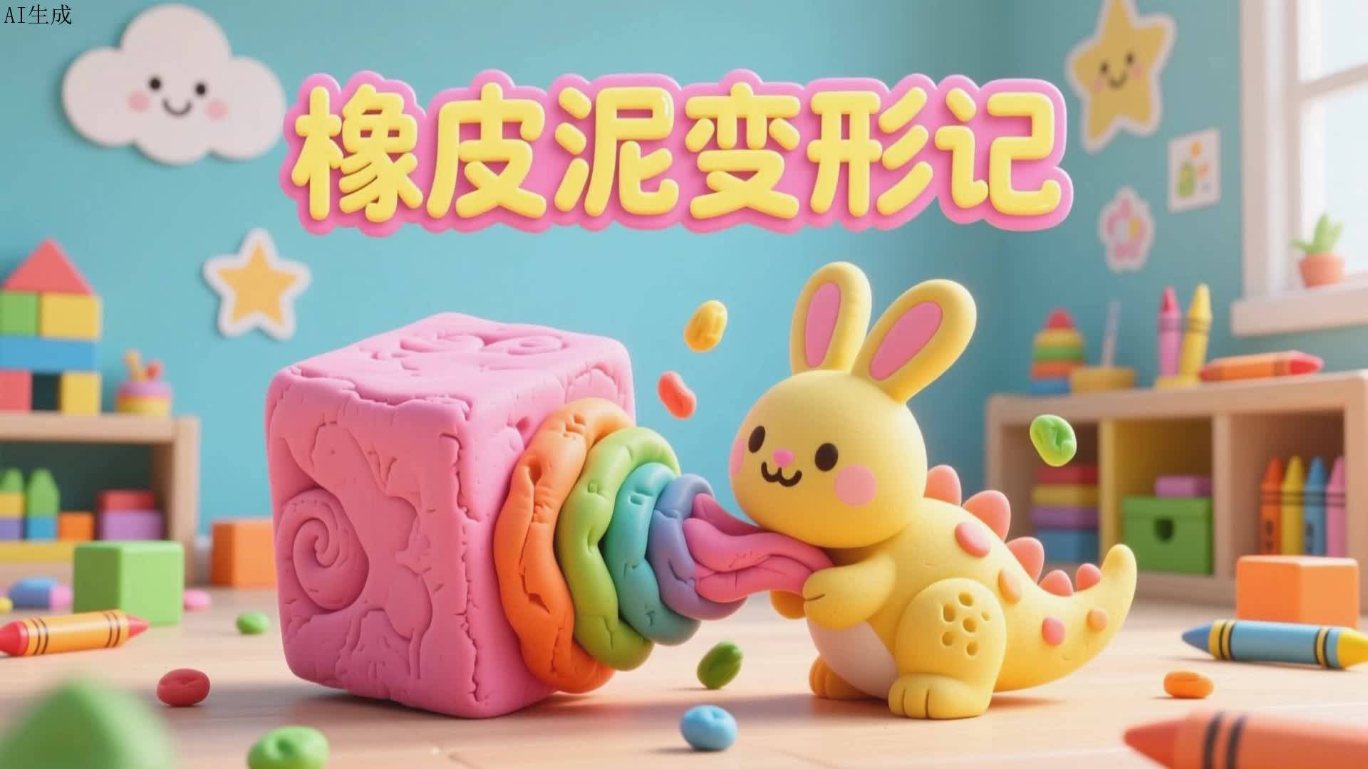 橡皮泥塑形艺术 创意无限乐趣