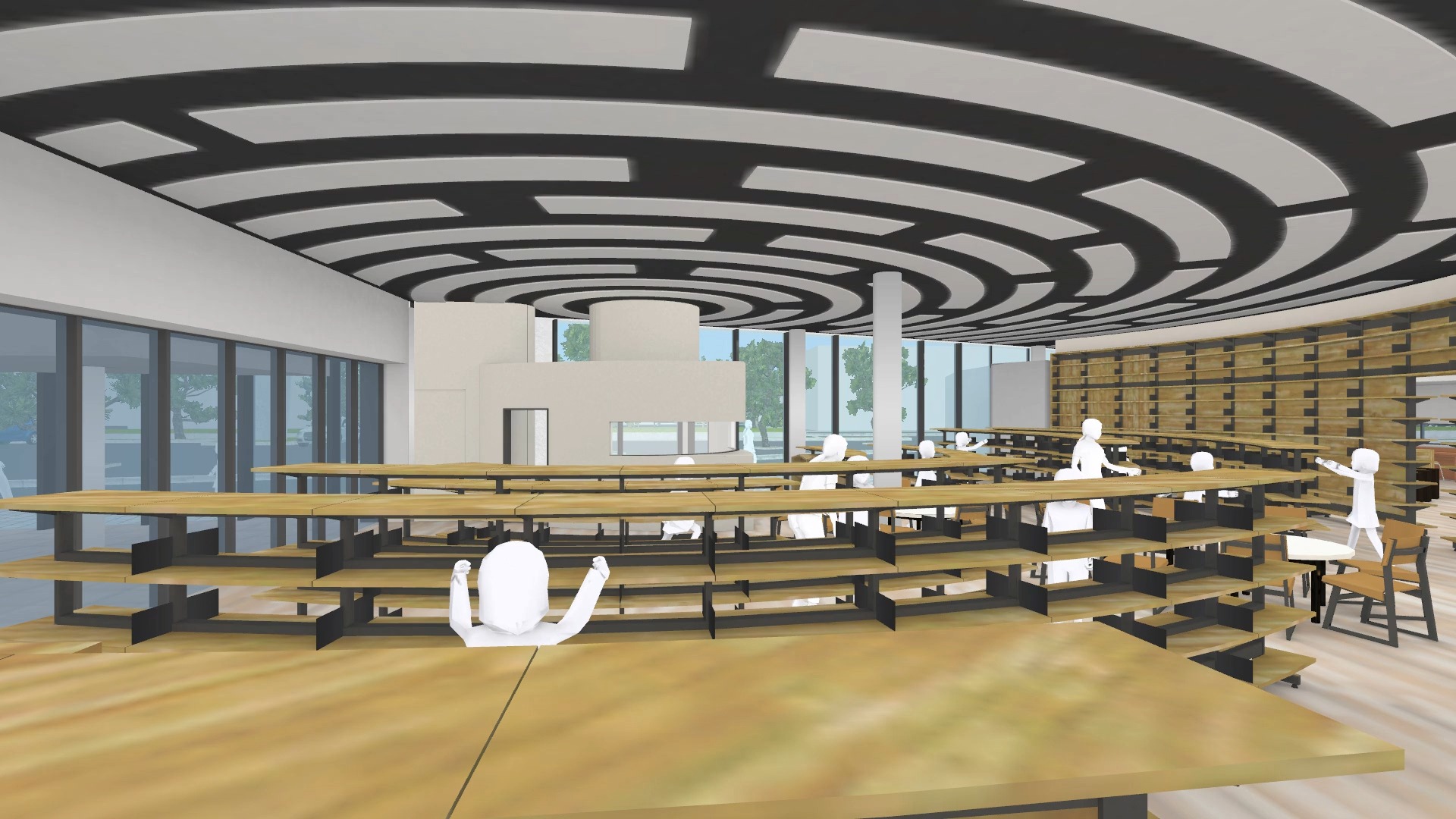 2020年第19届3DVR模拟竞赛-5、人群聚集型广场之复合设施 评委特别...