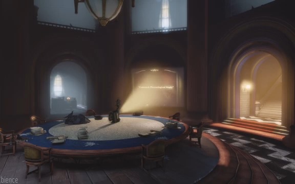 [3h] 生化奇兵·无限 | 会议室氛围 | 乌鸦叫声+幻灯仪器音