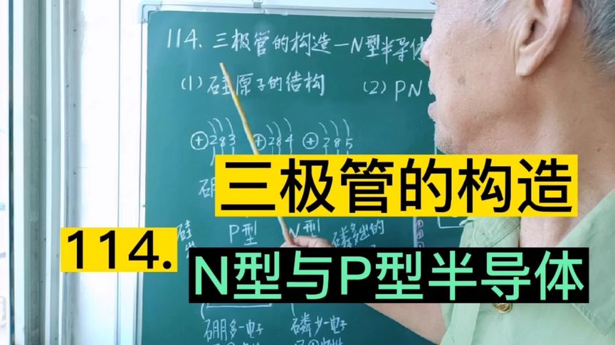 114.什么叫P型半导体?什么叫N型半导体?什么叫PN结?