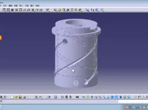 CATIA视频教程.catics网络赛3D建模实例(3D02-04)讲解.28