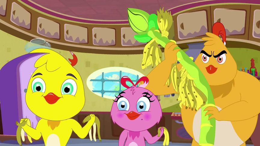 小狐狸动画:小鸡们又调皮了,快来帮助鸡妈妈