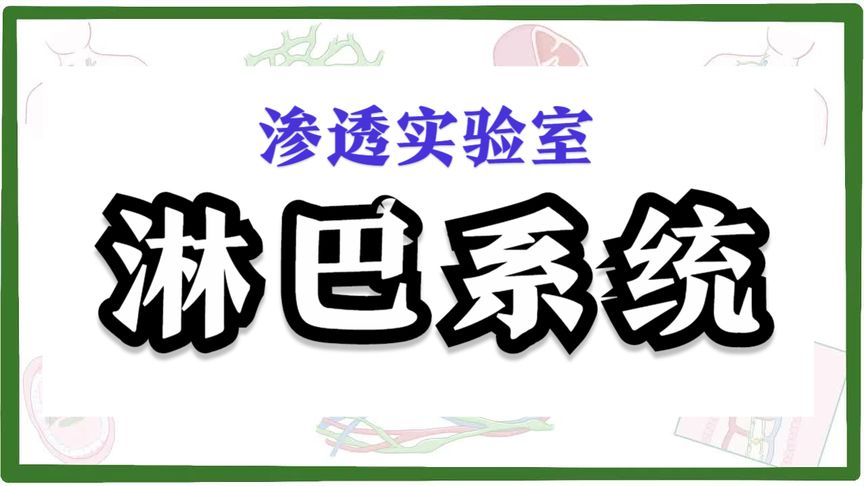 什么是淋巴?人体各器官的淋巴组织都在哪里?看完你就知道了!