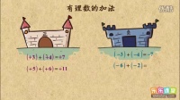 初中数学:有理数的加法
