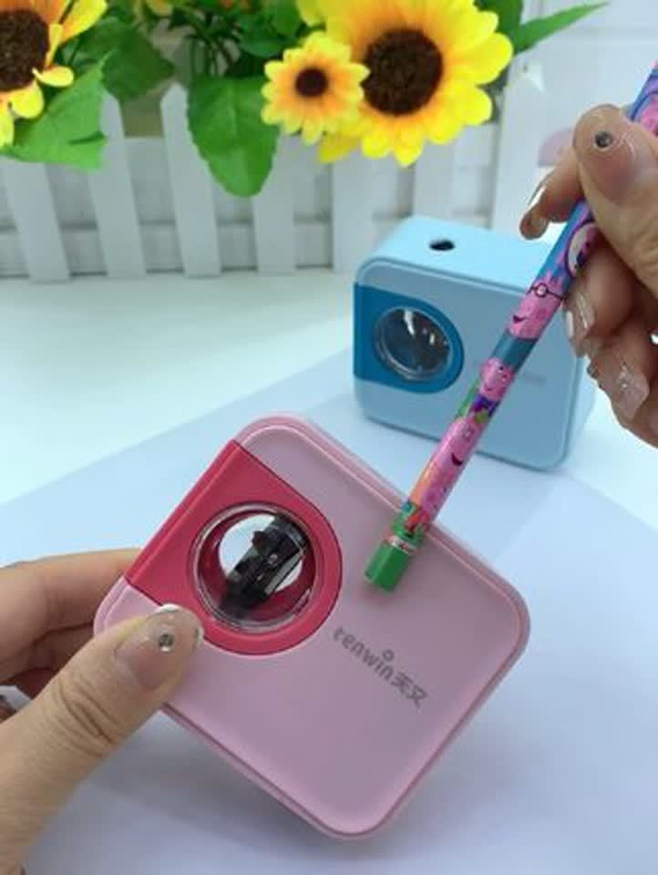 家里有上学的小朋友,可以入手这款#电动削笔器 简单方便好用#天文#...