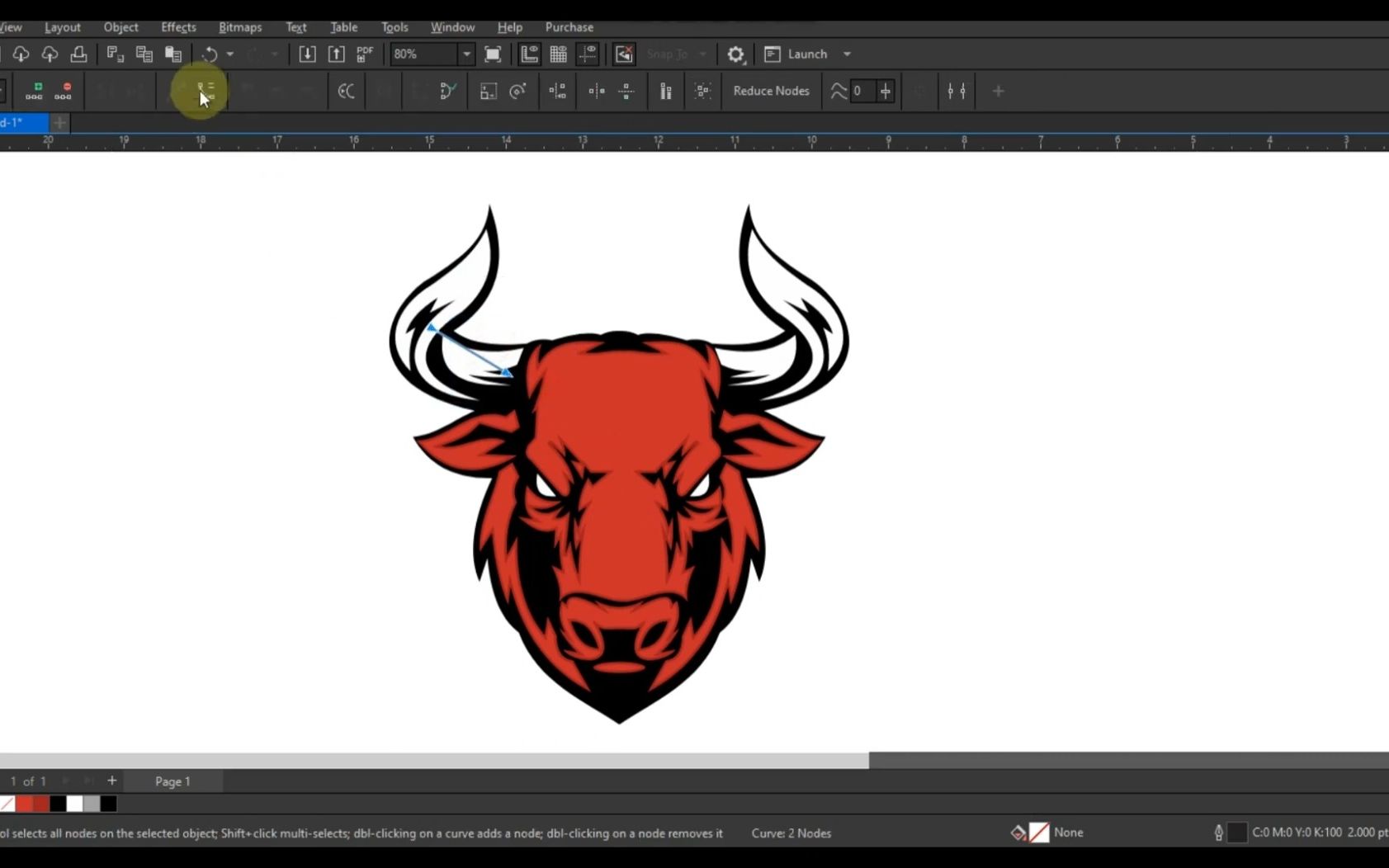 使用 Coreldraw 的吉祥物LOGO设计教程
