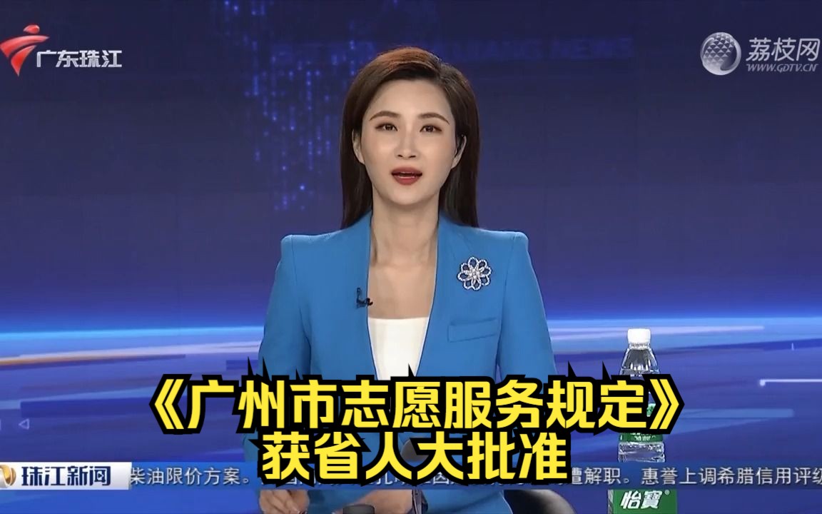 珠江新闻《广州市志愿服务规定》获省人大批准,广东省第十三届人民...