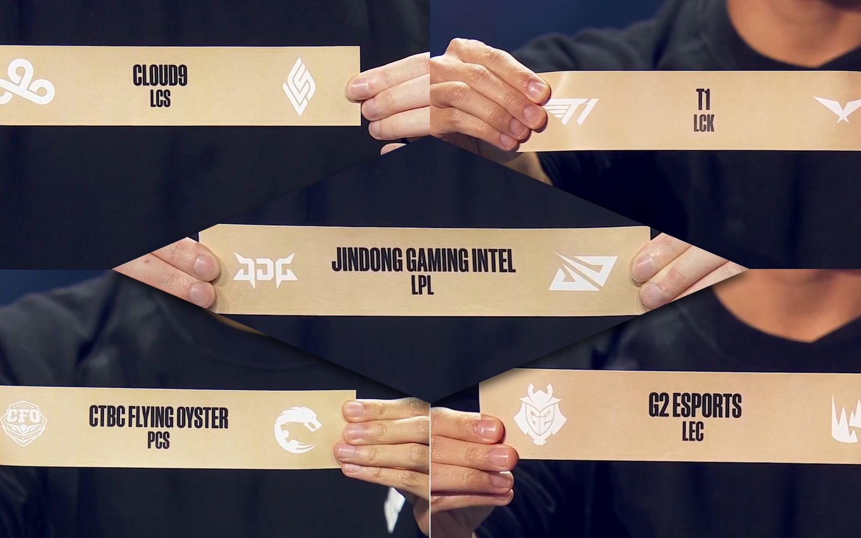 2022英雄联盟S12世界赛入围赛及16强抽签仪式