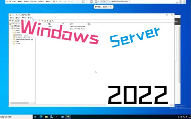 WindowsServer2022 AD域控管理-017-FSMO 03-副域夺权