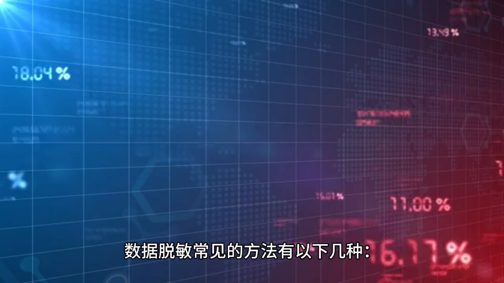 数据脱敏有哪些方法?