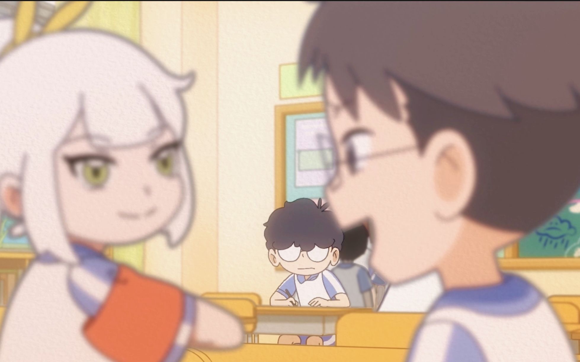 【动画短片】班上的小透明能追到班长吗?|2022动画毕设《Puppy Luv》