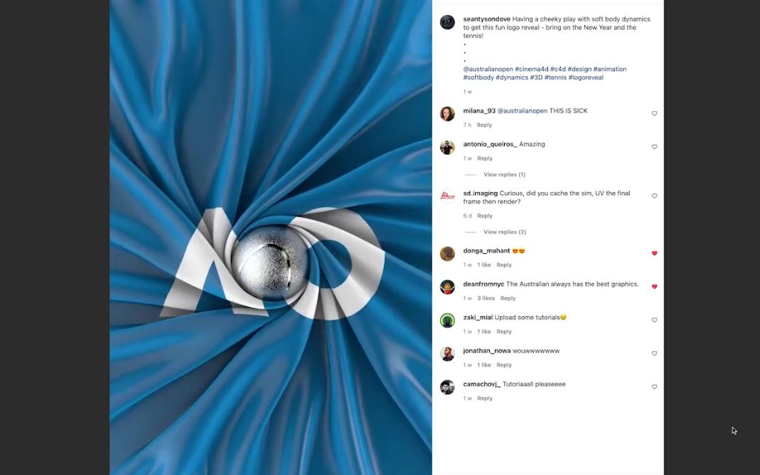 C4D中文教程《旋转的布料动画》