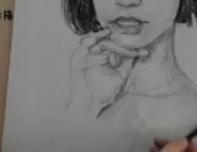 素描基础教学，人物身体线条的基本画法！