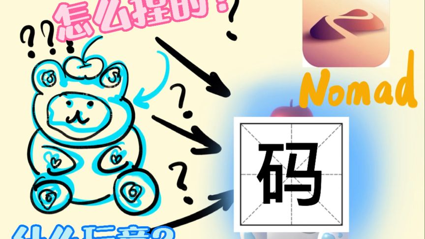 nomad 软件 | 震惊 这么丑 怎么捏的这么可爱