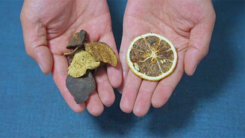 陈皮加柠檬
