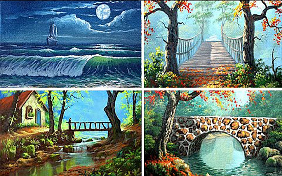 你上你也行 10张丙烯画入门教程 一看就会