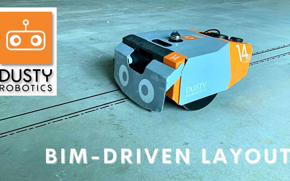 自动布局建筑机器人「FieldPrinter」|2021【美国Dusty Robotics】