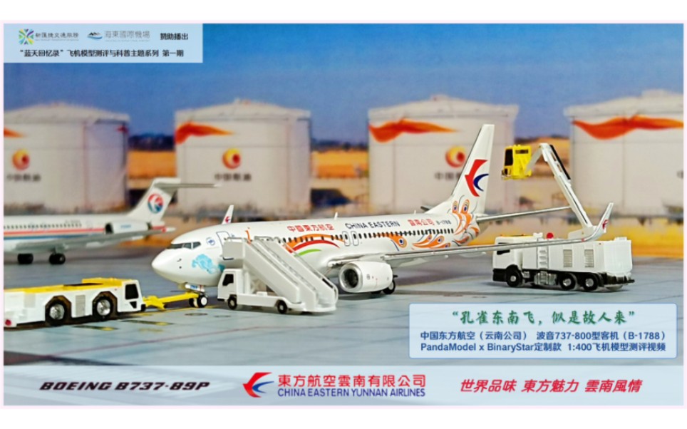 ...型客机(B-1788 孔雀涂装)PandaModel1:400比例模型 开箱测评与科普