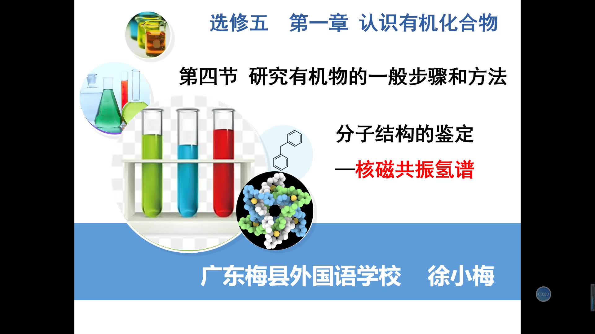 7. 分子结构的鉴定—核磁共振氢谱