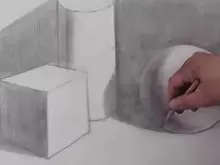 素描几何形体组合