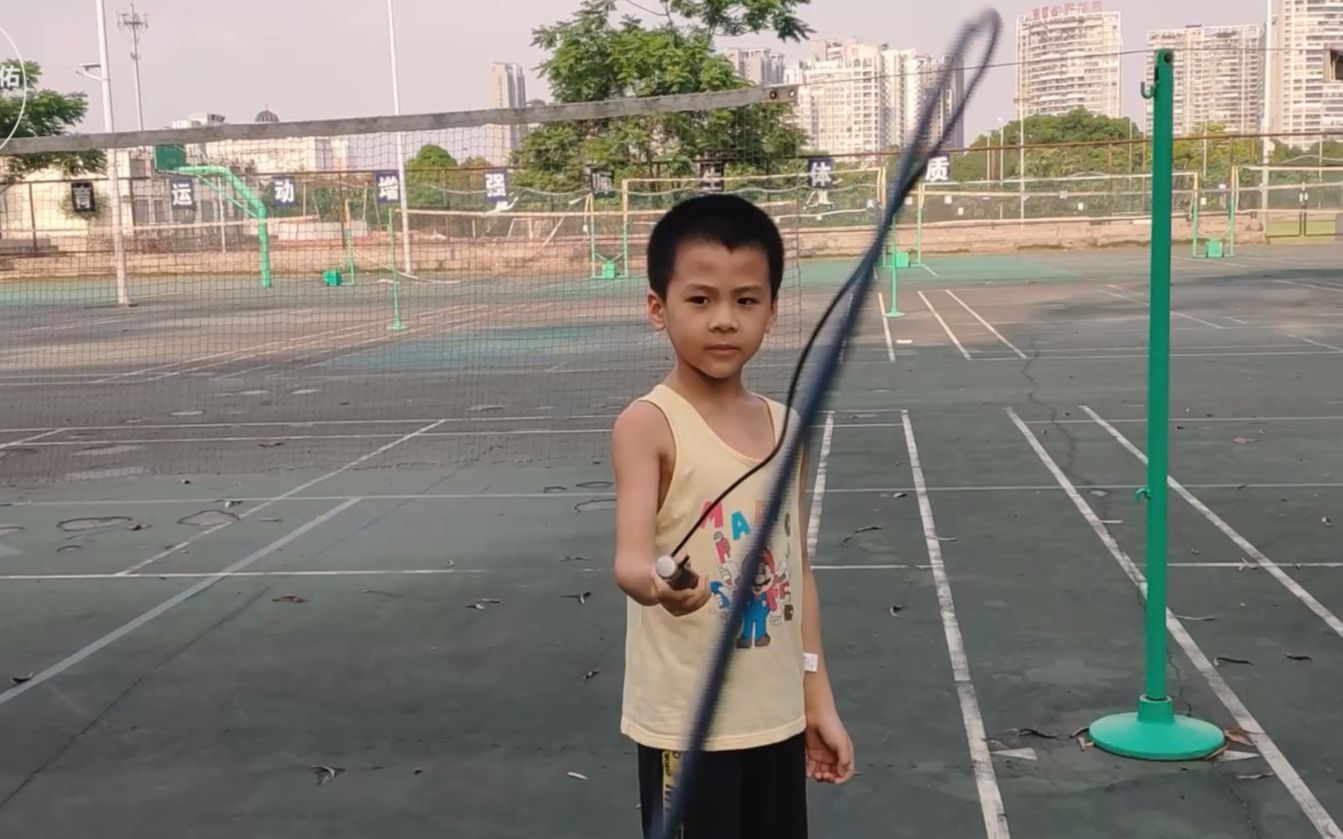 ...的孩子从零基础练到一分钟跳绳将近200个,教你如何纠正姿势,健康运动