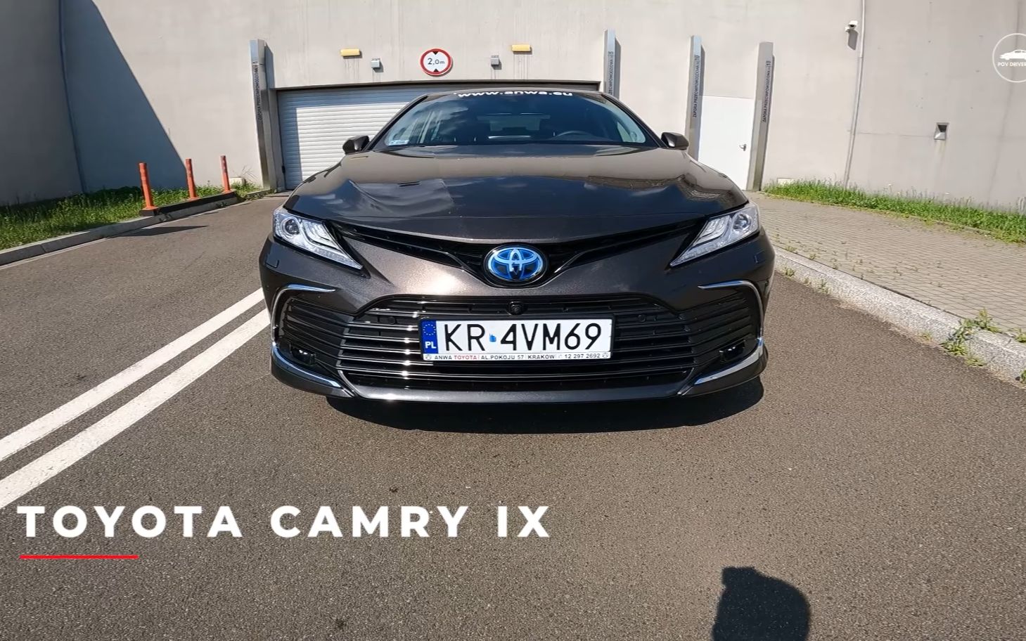 2021丰田凯美瑞 2.5 Hybrid Dynamic Force混动版 第一视角驾驶 2K