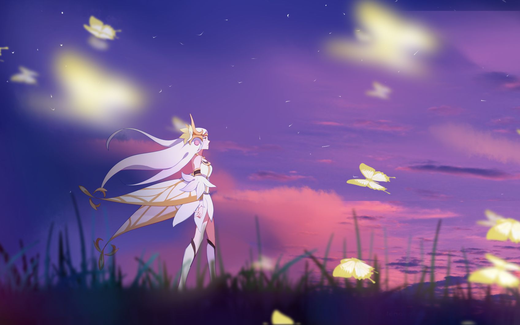 【王者荣耀貂蝉手书】仲夏夜之梦