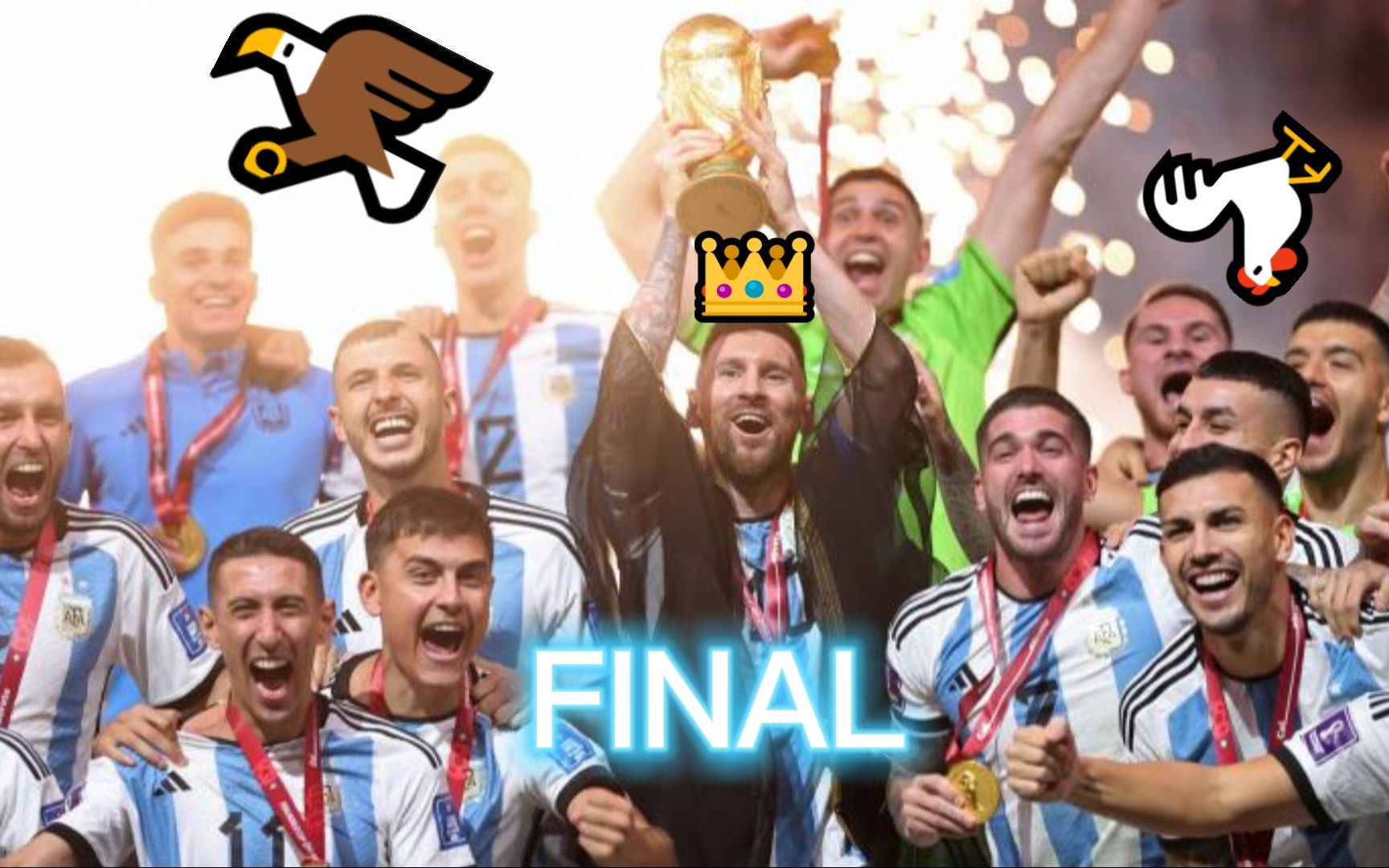 世界杯决赛阿根廷战胜法国队夺得卡塔尔世界杯冠军,第四只三星世界...
