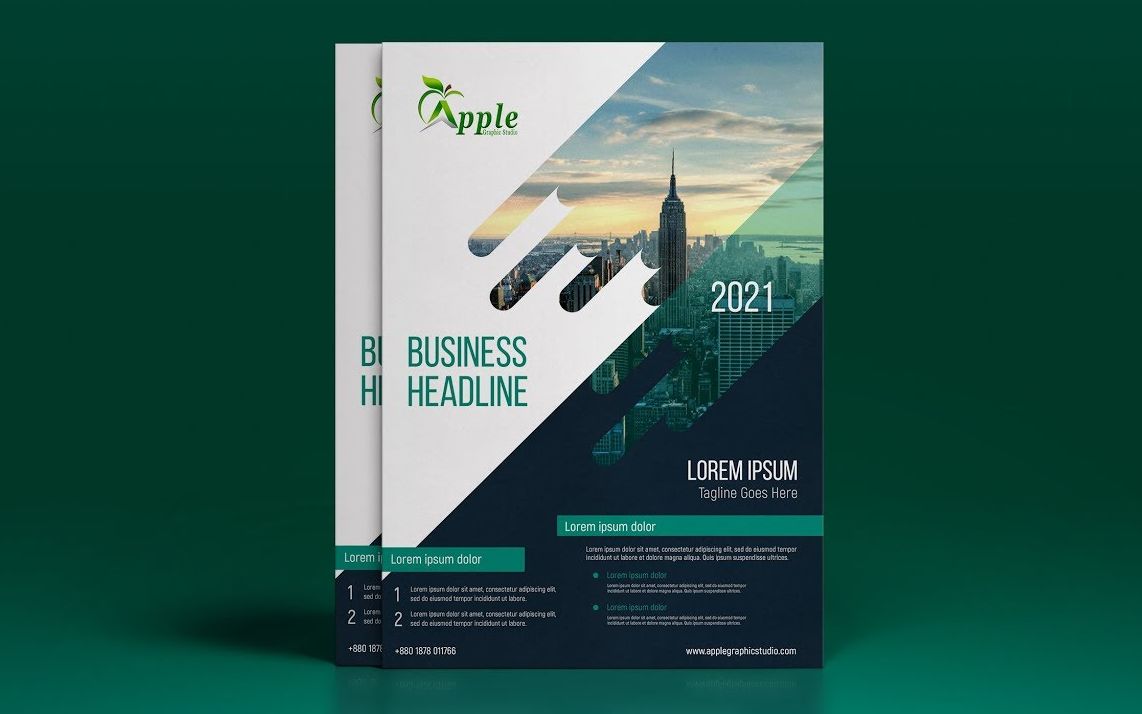 【PS教程】商业海报设计——A4传单2