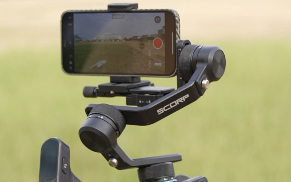 手机相机都能用的稳定器,自带提壶手柄