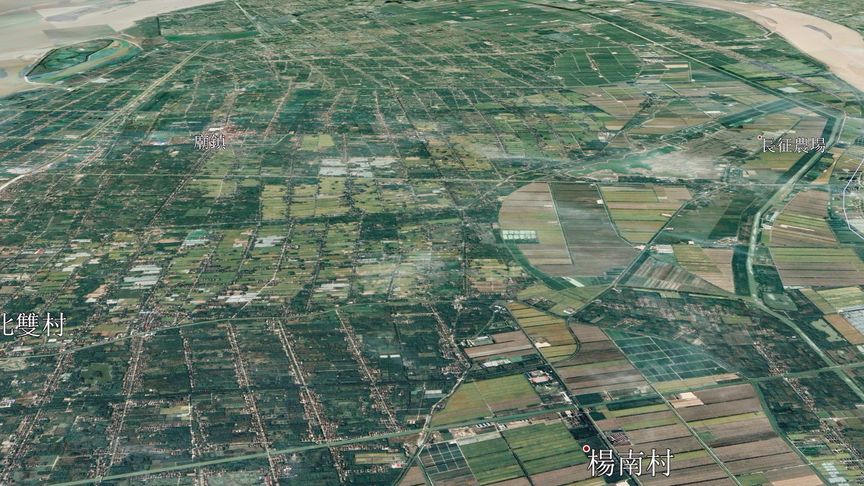 你以为上海只有高楼大厦吗?用卫星地图带你看上海一望无际的农田