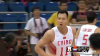 中国男篮VS俄罗斯 , 易建联演暴扣砍23+7