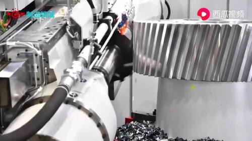 利勃海尔数控滚齿机在大型齿轮加工中的应用,德国机械技术优势