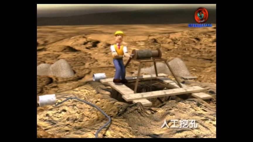 终于懂什么是挖孔灌注桩了,简单施工动画让你认识挖孔灌注桩流程