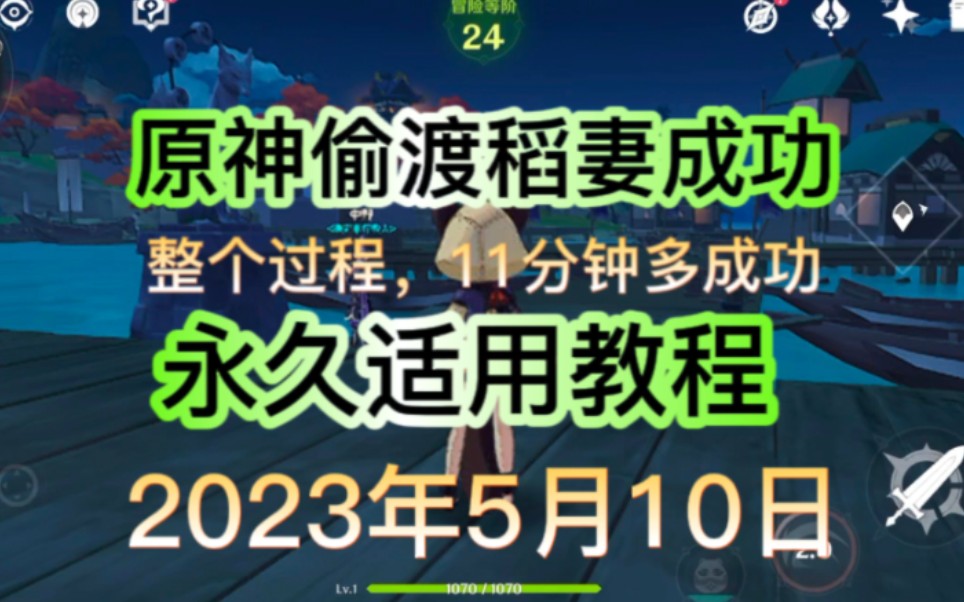 原神偷渡稻妻教程攻略,原神偷渡稻妻成功,100%成功,3.6版本偷渡稻妻...