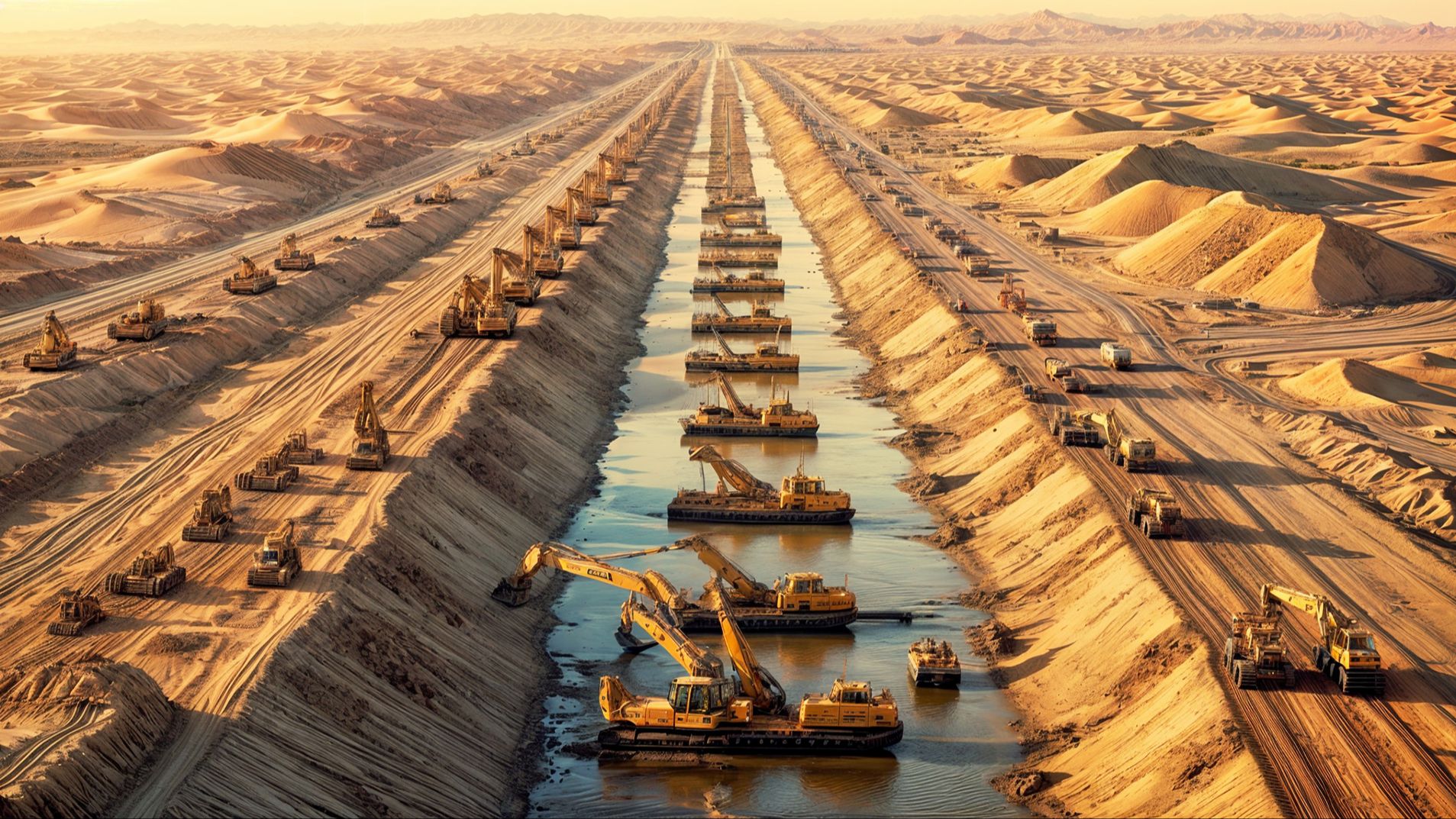 中国与美国震惊!震撼世界的大型专案