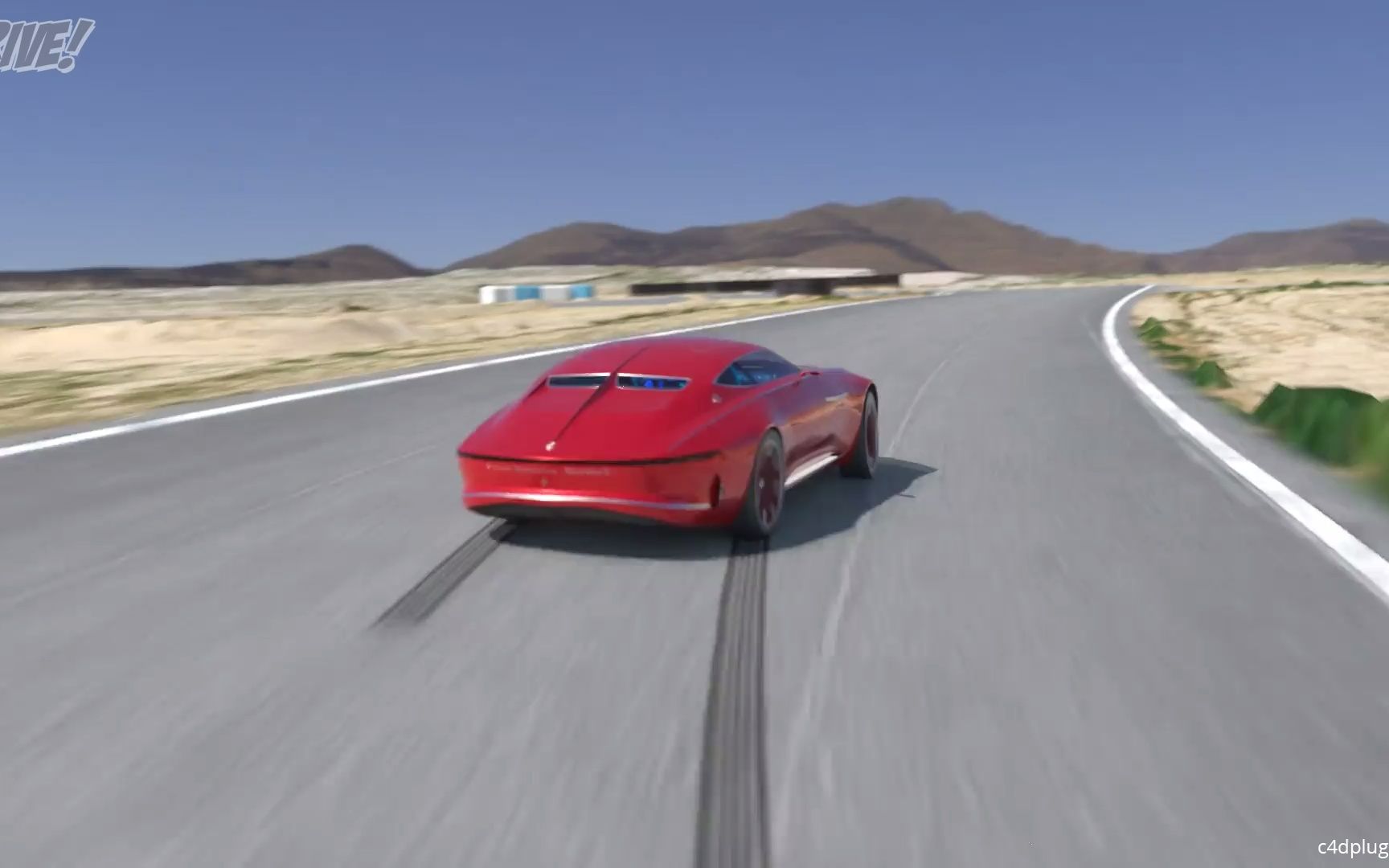 【RRCG】Drive超强汽车动画C4D插件V2.0版 演示视频