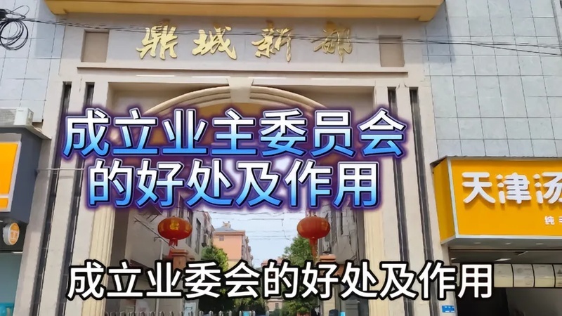 成立业主委员会的好处及作用影视解说