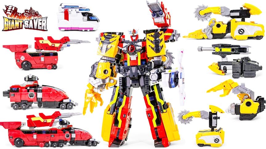 炫酷变形汽车创意玩具动画