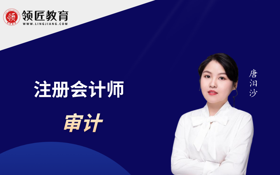 2022年注册会计师《审计》-唐汨沙-领匠教育