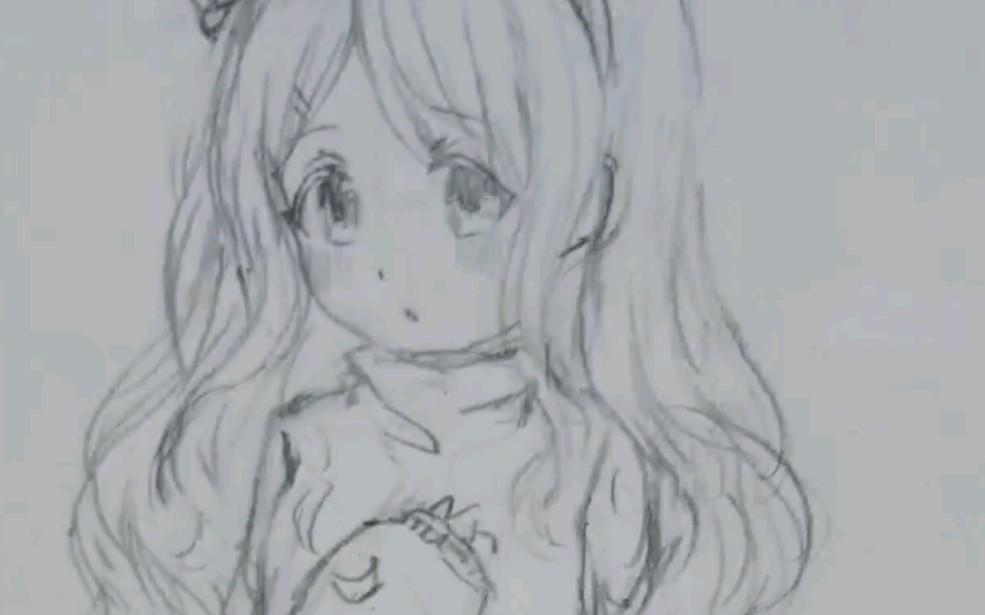 [手绘转电子稿]指绘懒得勾线就只好用扫描软件转电子稿了