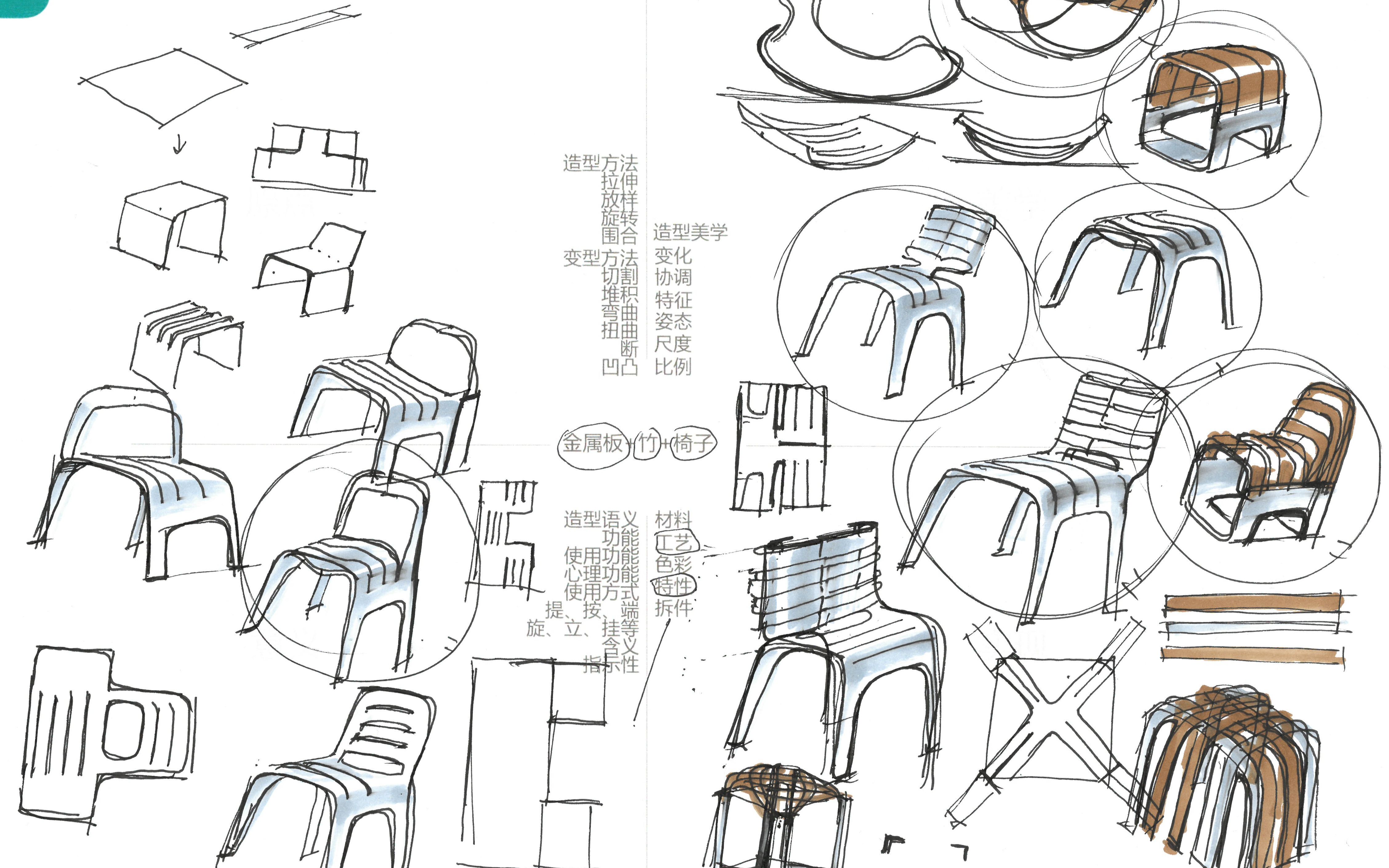 ...导思维】材料工艺-家具设计-工业设计/产品设计 思维+美学+专案+表达